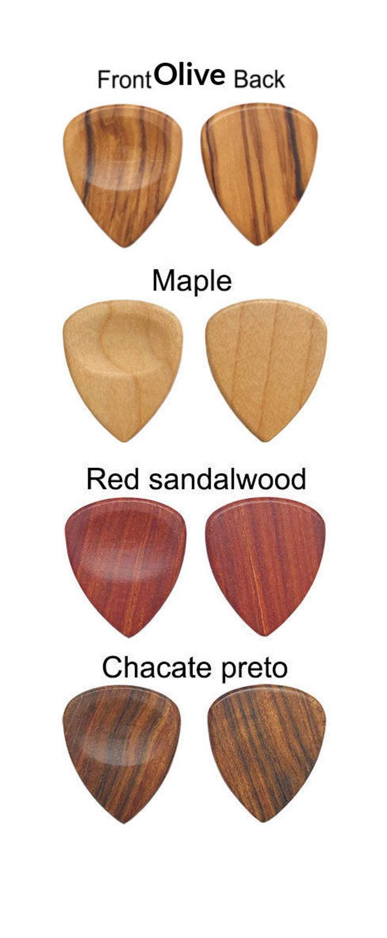 Engraved Wood Guitar Pick-Custom Engraved Wooden Guitar Pick-Guitar wo ...