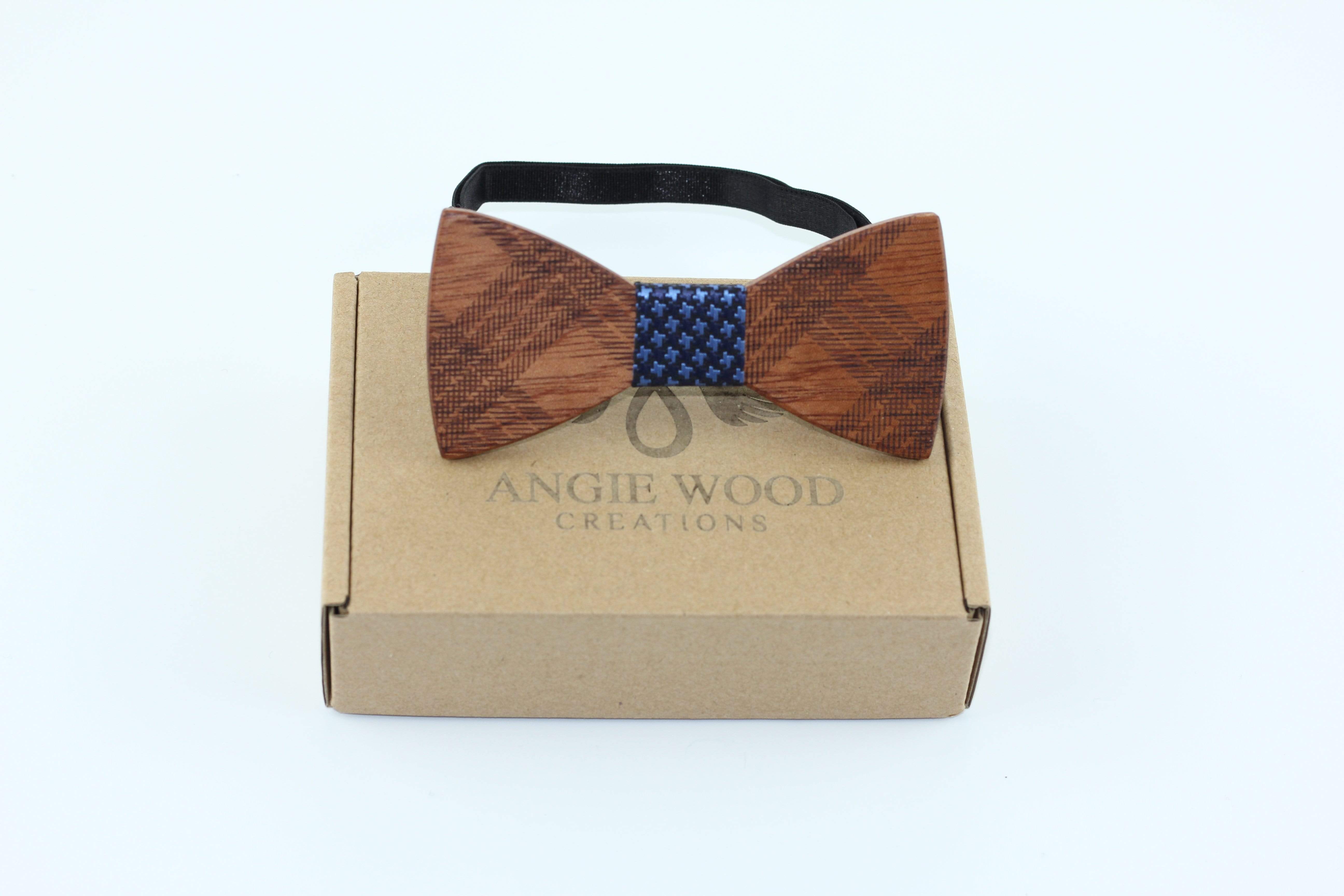 Buy Wooden Bow tie from Angie Wood Creations. Order Now